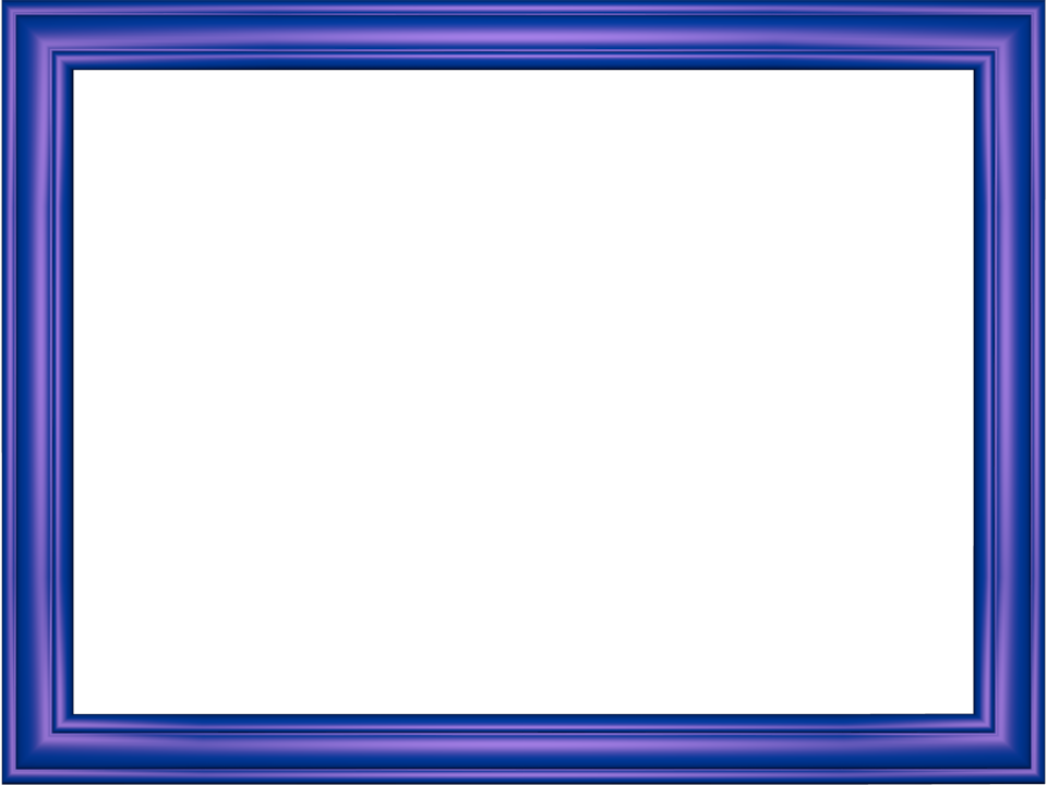 Indigo Elegant Embossed Frame Rectangular Powerpoint Border 3D Borders
