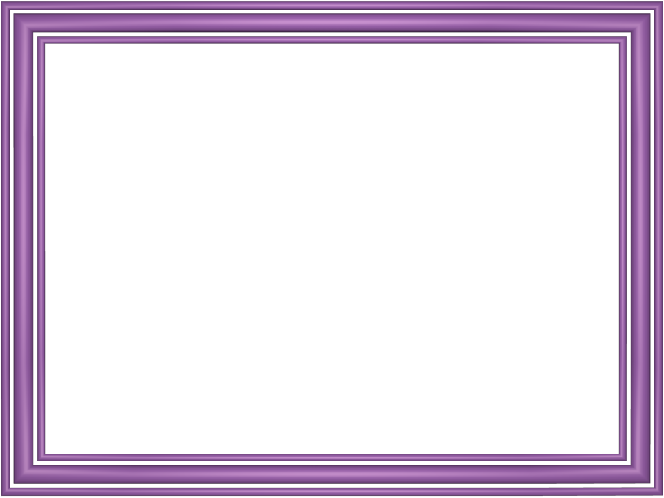Mauve Elegant 3 Separate Bands Rectangular Powerpoint Border 3D Borders
